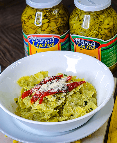 Pasta With Loroco | Recetas | Mama Lycha